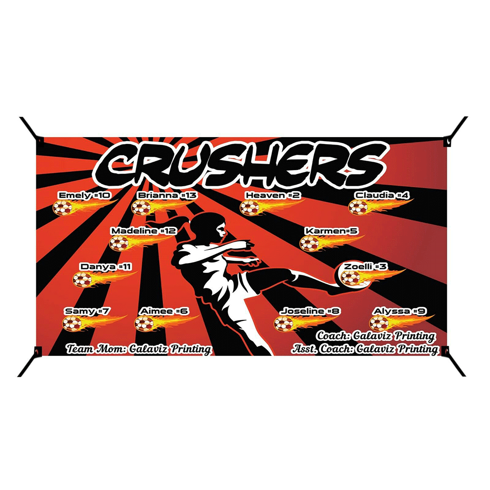 6 'X 3' Vinyl Banners Design Ready - Galaviz Printing